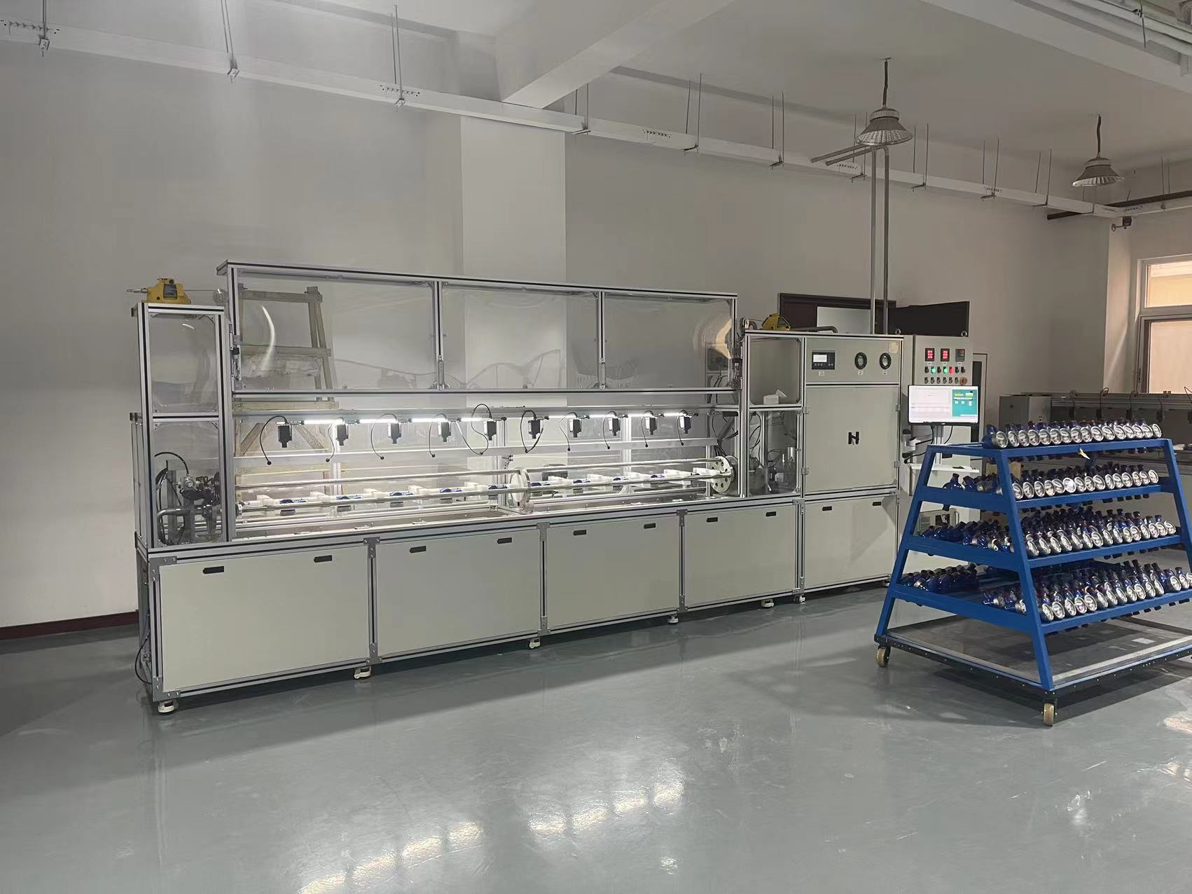 Professional water meter test bench manufacturer - Duyi measurement and ...